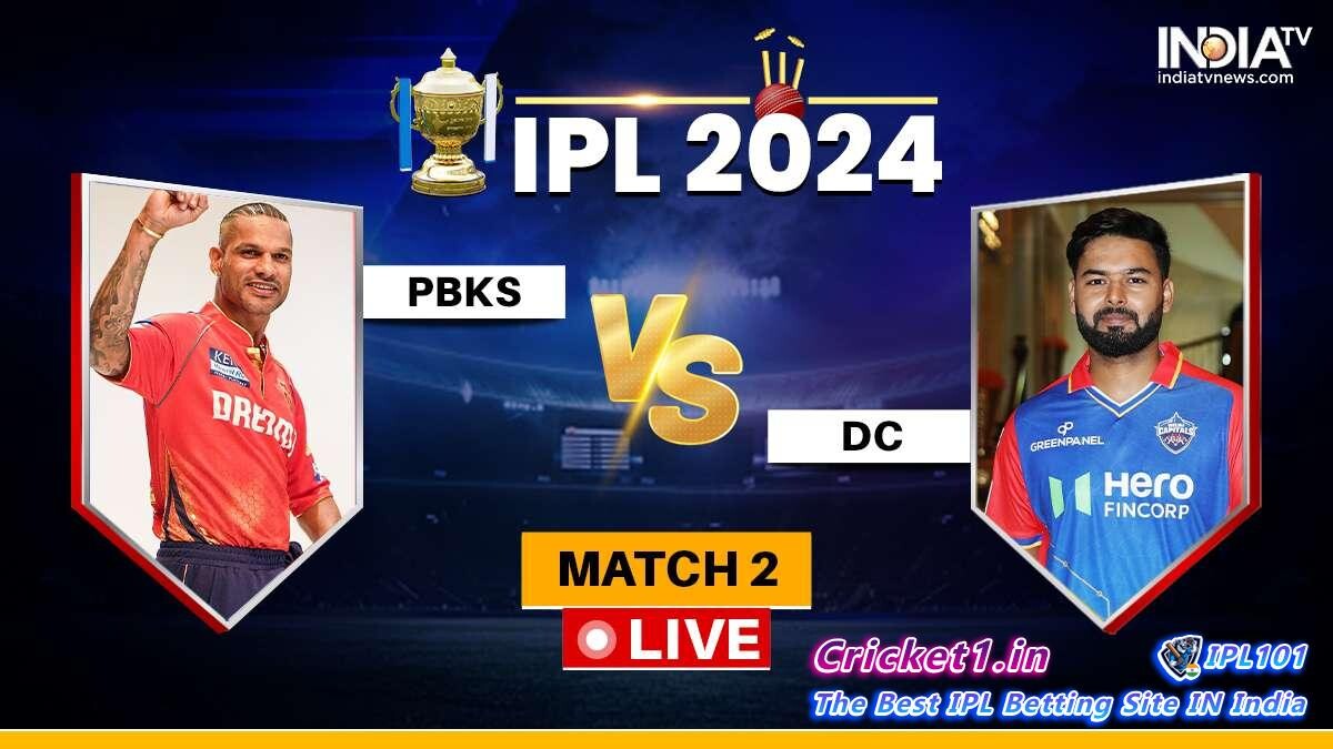 IPL 2024 Epic Clash: Rishabh Pant Returns as Punjab Kings Lock Horns ... IPL 2024 Epic Clash: Rishabh Pant Returns as Punjab Kings Lock Horns ...